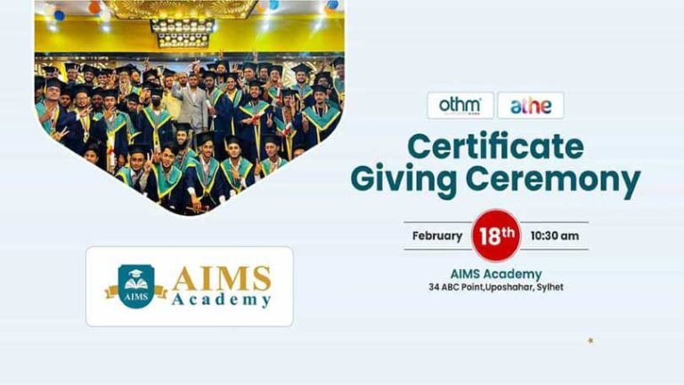 OTHM & ATHE CERTIFICATE GIVING CEREMONY-2024 - AIMS Academy